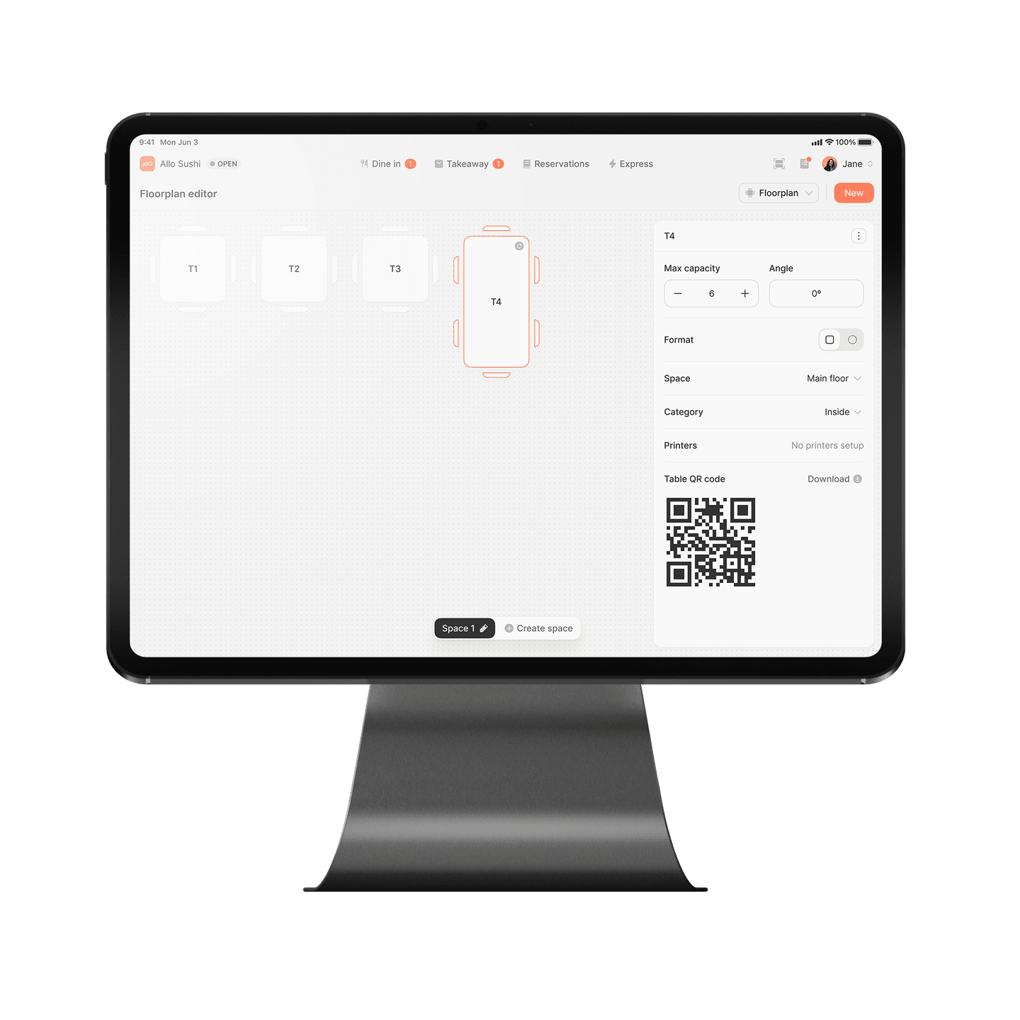 allO smart POS system | fast & reliable all-in-one restaurant pos