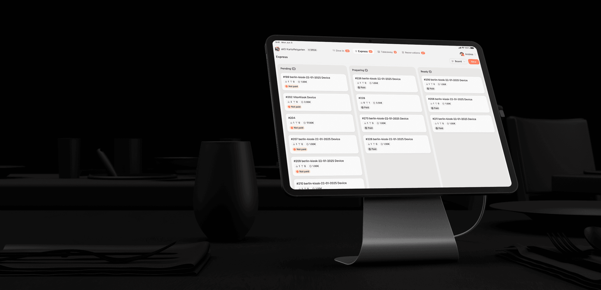 allO Express dining solutions | quick & efficient